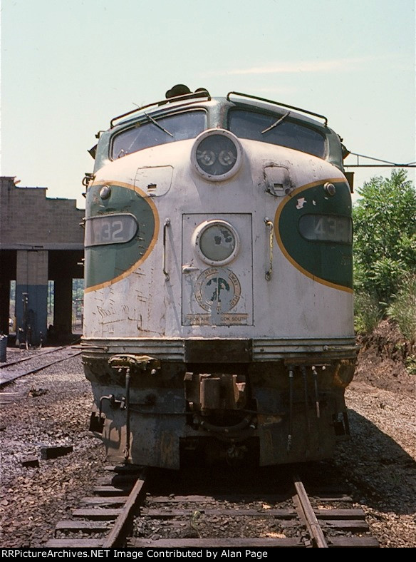 The nose of NJT 4332